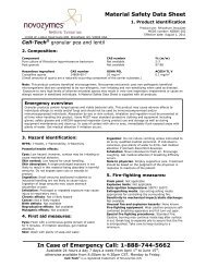 Cell-Tech granular label - Novozymes BioAg Group