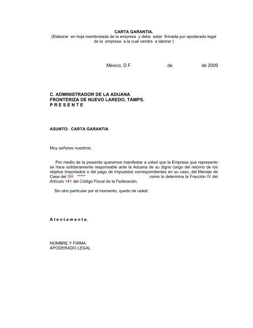 CARTA DECLARATORIA -Compl