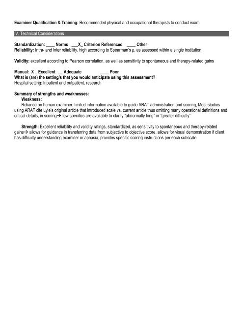 Examiner Qualification