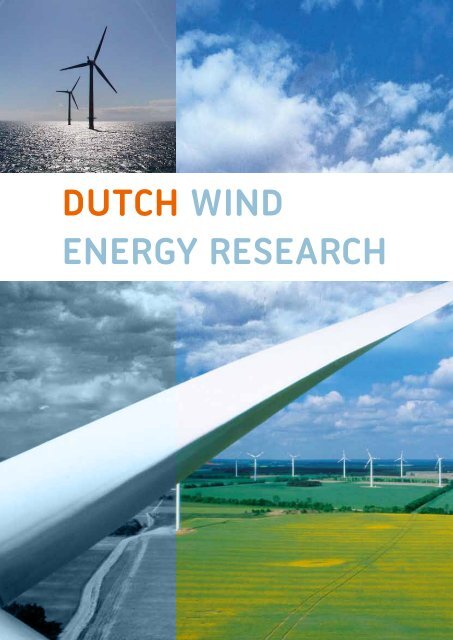 Dutch WinD EnErgy rEsEarch - TKI Wind op Zee