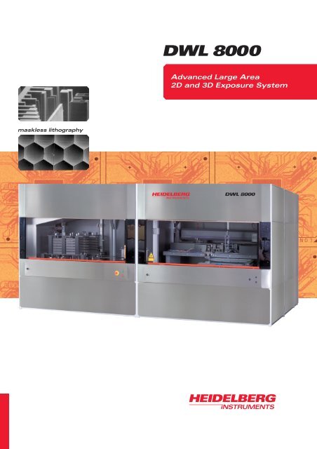 DWL 8000 - Heidelberg Instruments