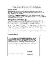 SAMPLE RETURN TO WORK POL