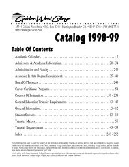 graduation script 2010 final copy - Golden West College