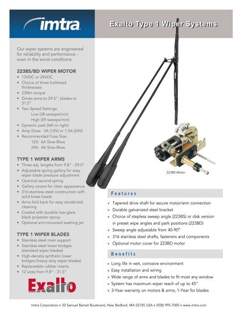 Commercial Flyer - Imtra