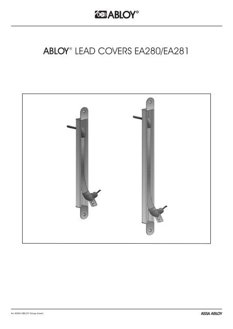 ABLOYÂ® LEAD COVERS EA280/EA281 - Who-sells-it.com