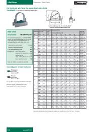 Metal Pipe Clamps DIN 3567, Type A Dimensions / Order ... - Stauff