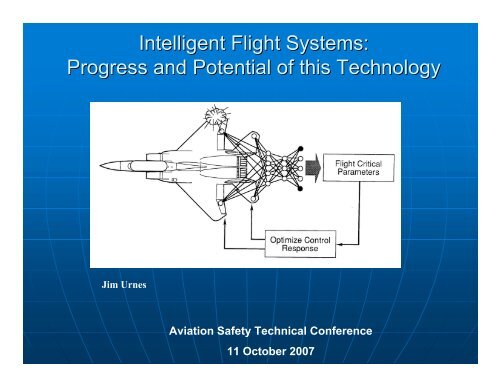 Intelligent Flight Systems: Progress and Potential of this Technology