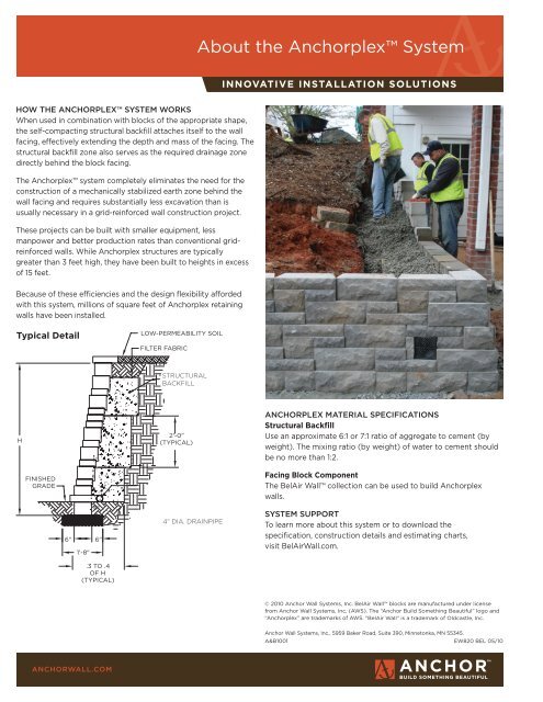 About the Anchorplex