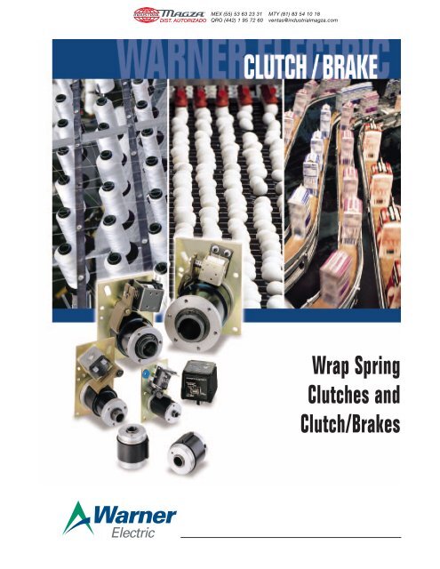 Wrap Spring Clutches and Clutch/Brakes - Industrial Magza ...