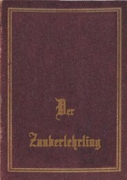 Der Zauberlehrling Johann Wolfgang von Goethe