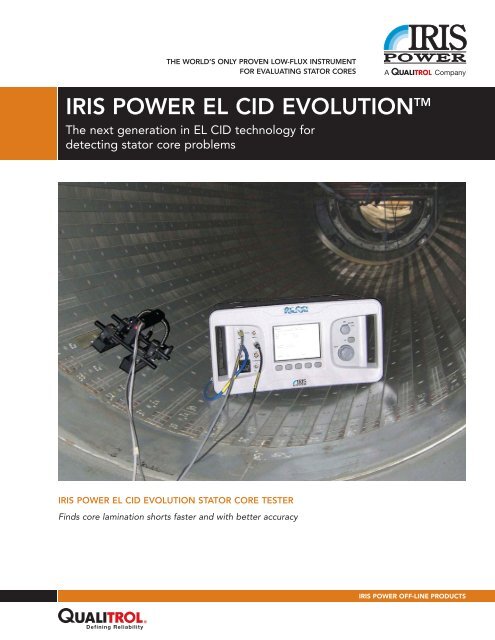 Download Product Brochure - PDF - Iris Power Engineering