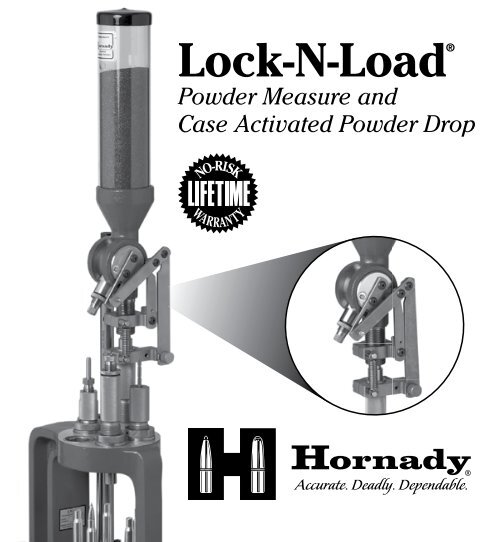 Lock-N-Load Powder Measure with Case-Activated ... - Hornady