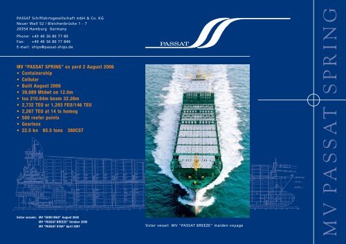 View Full Specification - Passat Ships