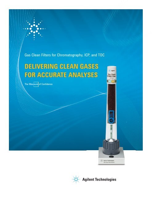 Gas Clean Filter Brochure - Agilent Technologies