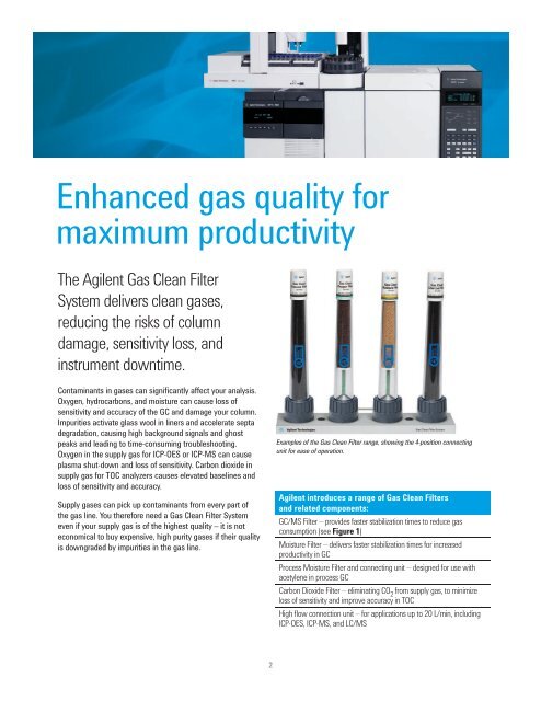 Enhanced gas quality for