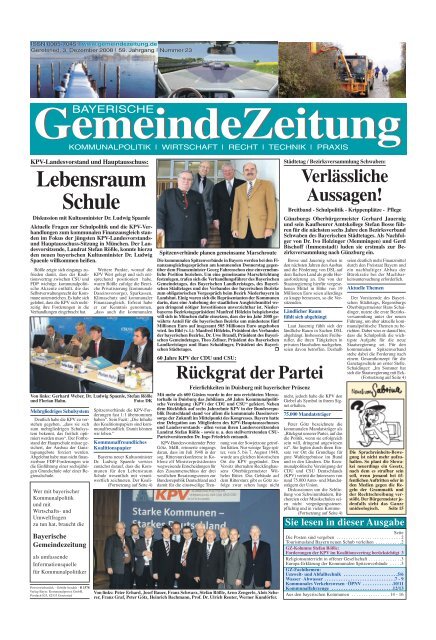 GZ - Bayerische Gemeindezeitung