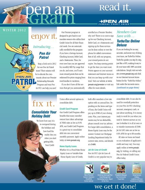 Our Community - Pen Air Federal Credit Union