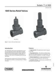 Tank Vent Relief Valve - Fort Vale