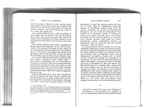176 ESSAIS ET CONFÉRENCE