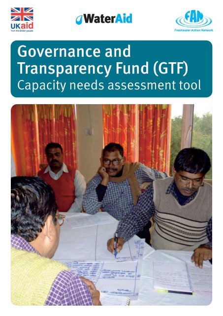 Capacity needs assessment tool - WaterAid
