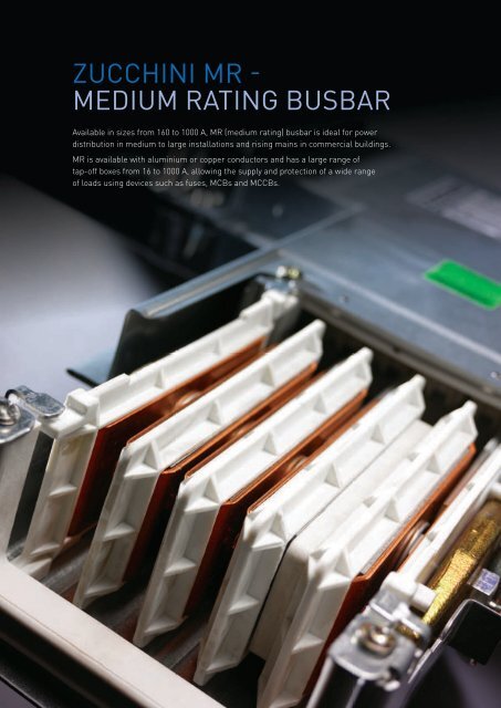 Zucchini MR Medium Rating Busbar Legrand, 48% OFF