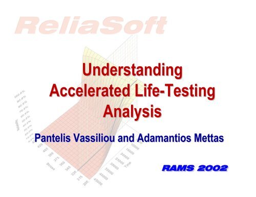 Understanding Accelerated Life Testing Analysis Reliasoft
