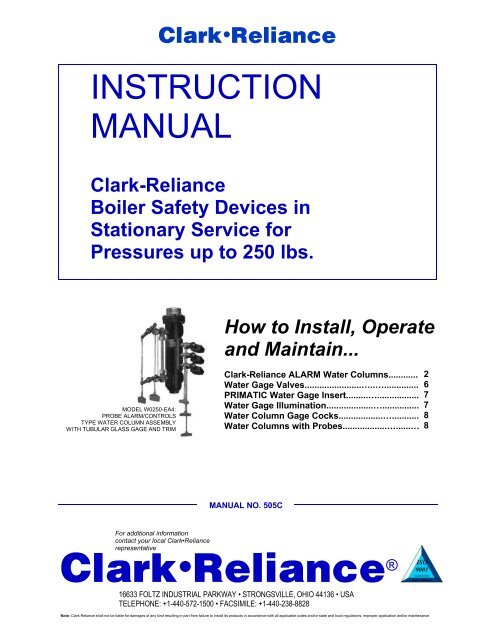 Simpliport - Clark Reliance