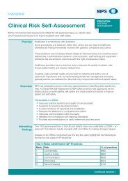 Report writing - Medical Protection Society