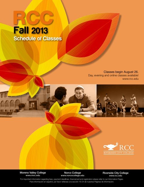 Fall 2013 - Riverside Community College District