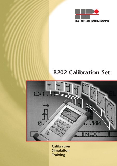 B202 Calibration Set - HPI