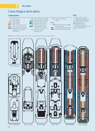 Costa Pacifica deck plans