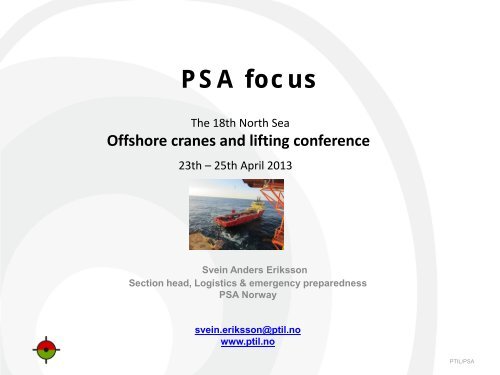 Norsok R-002 Lifting Equipment