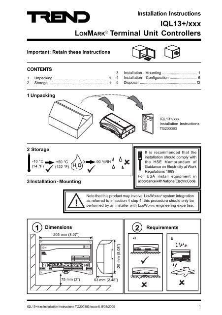 IQL13+ installation instructions - PNet - Trend