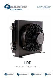 Air Oil Coolers Oiltech LAC Brochure