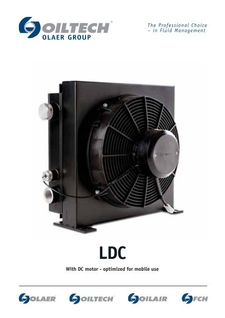 Air Oil Coolers Oiltech LDC Brochure