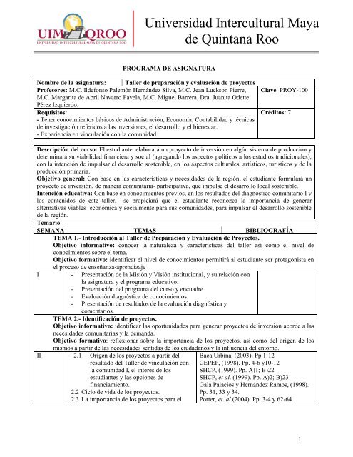 Universidad Intercultural Maya de Quintana Roo - UIMQRoo