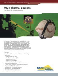 Laser Warning System Data Sheet - Elbit Systems of America