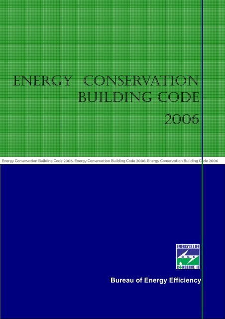 energy conservation building code 2006 - Electrical Wing BSNL