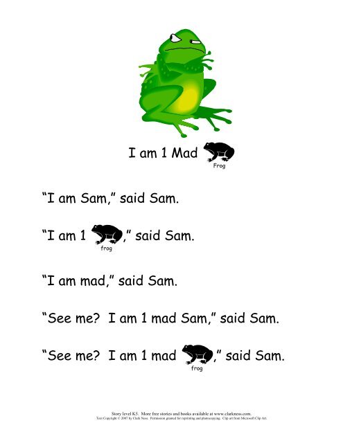 I Am Sam Poem