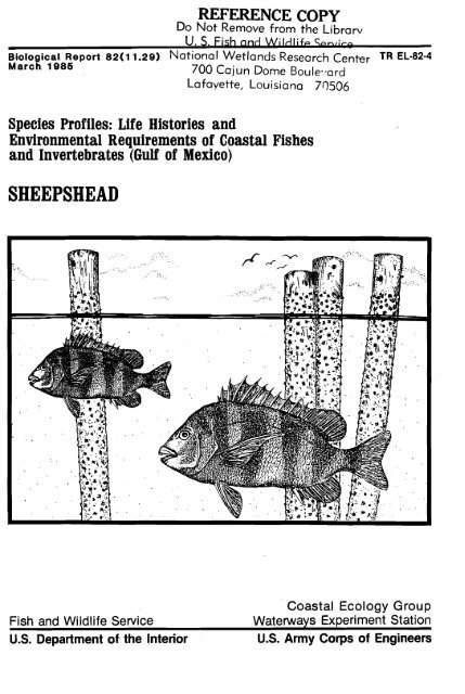 Species profiles - USGS National Wetlands Research Center