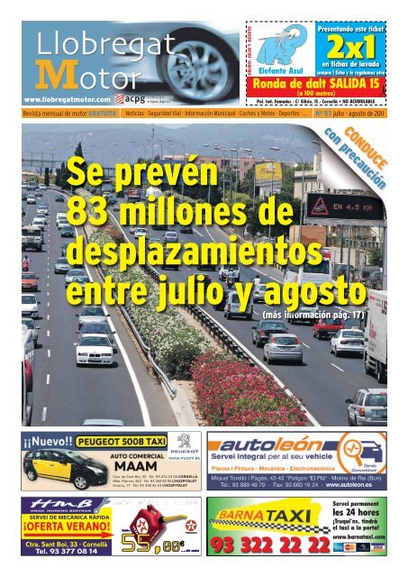 Ronda de dalt SALIDA 15 CONDUCE con ... - Llobregat Motor