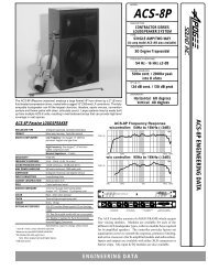 CA-2000/4000/8000 - Apogee Sound