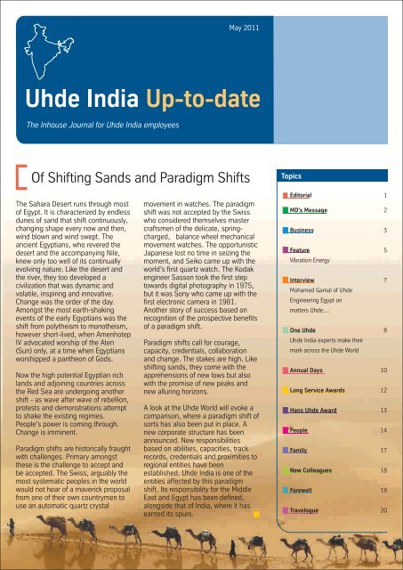 Intouch - Final - New Layout - Uhde India Limited