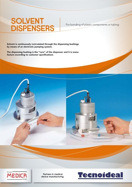 solvent dispensers - Tecnoideal Srl