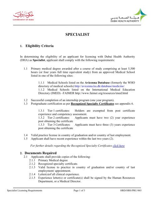 SPECIALIST Dubai Health Authority specialist-dubai-health-authority