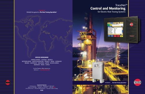TraceNet™ control and Monitoring - Thermon Manufacturing Company