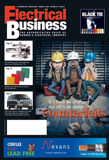 BLACK TIE - Electrical Business Magazine