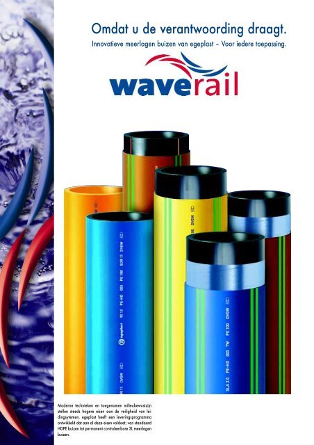 Product overzicht diverse HDPE buizen - Conval