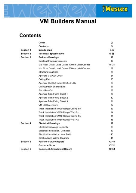 Wessex VM Builders Manual
