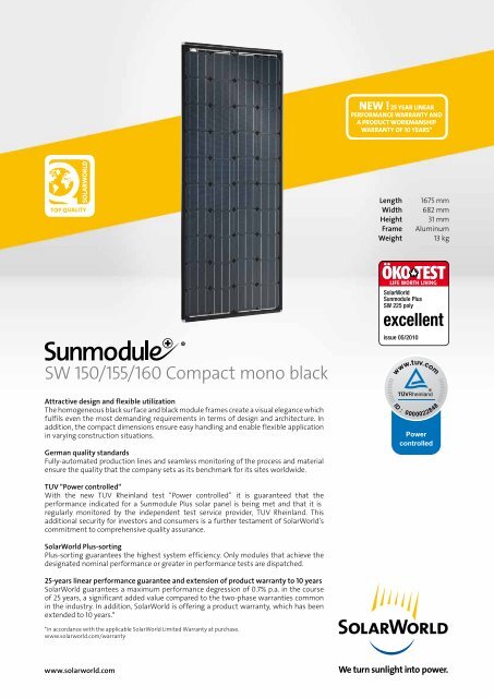 SW 150/155/160 Compact mono black